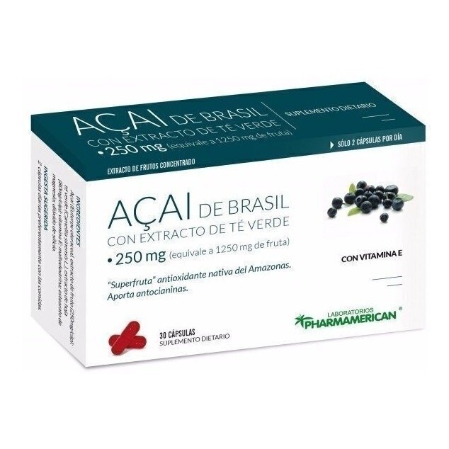 ACAI DE BRASIL + TE VERDE (Pharmamerican) (x10) | Nueces Rosario